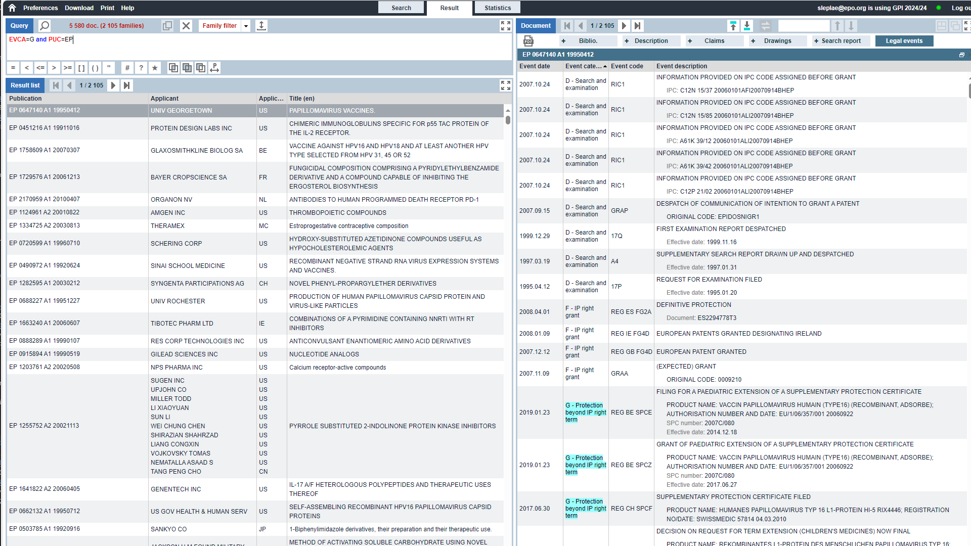 Searching and understanding data on supplementary protection ...
